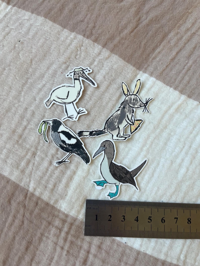 Aussie Natives X Iconic Aussie Items Stickers - Etsy