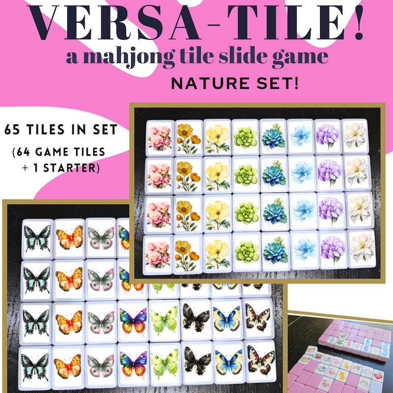 Lotus Tiles - Etsy