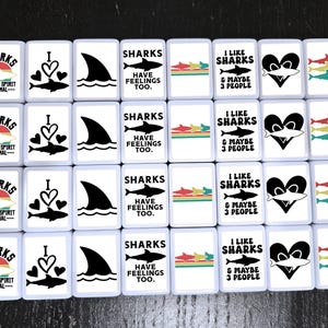 Shark Mahjong Tile Game - Popular Tile Match Game - Custom Made - Can ...