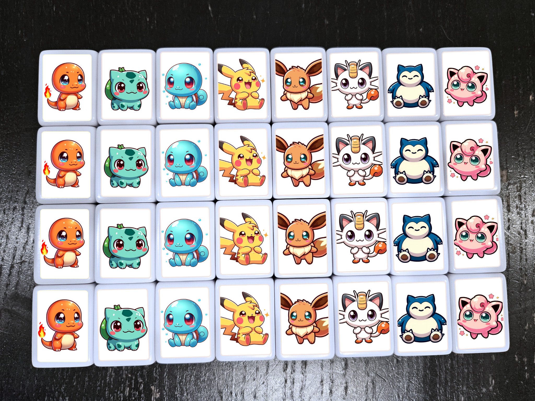 Pokemon Mahjong Tile Game - Popular Tile Match Game - Custom Made - Can ...
