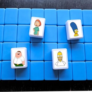 Family Cartoon Mahjong Tile Game - Popular Tile Match Game - Custom ...