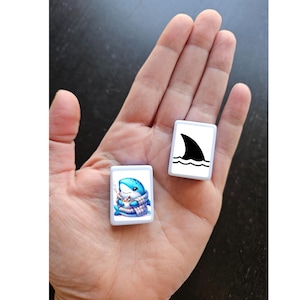 Shark Mahjong Tile Game - Popular Tile Match Game - Custom Made - Can ...