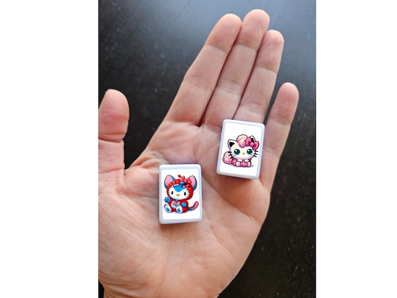 3 Player HK Costume Mahjong Tile Slide Game - Etsy