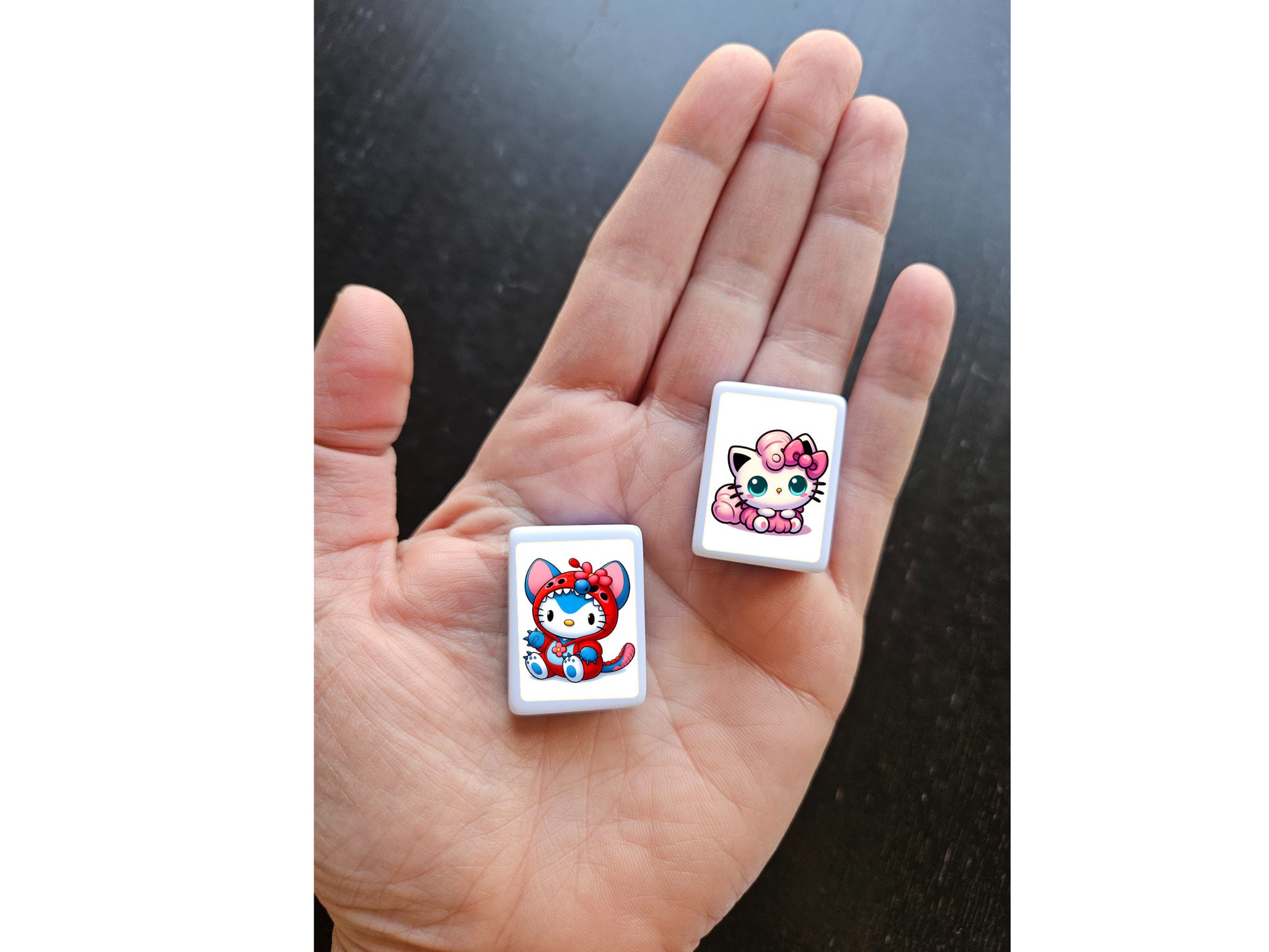 3 PLAYER HK COSTUME Mahjong Tile Slide Game Popular Tile Match Game ...