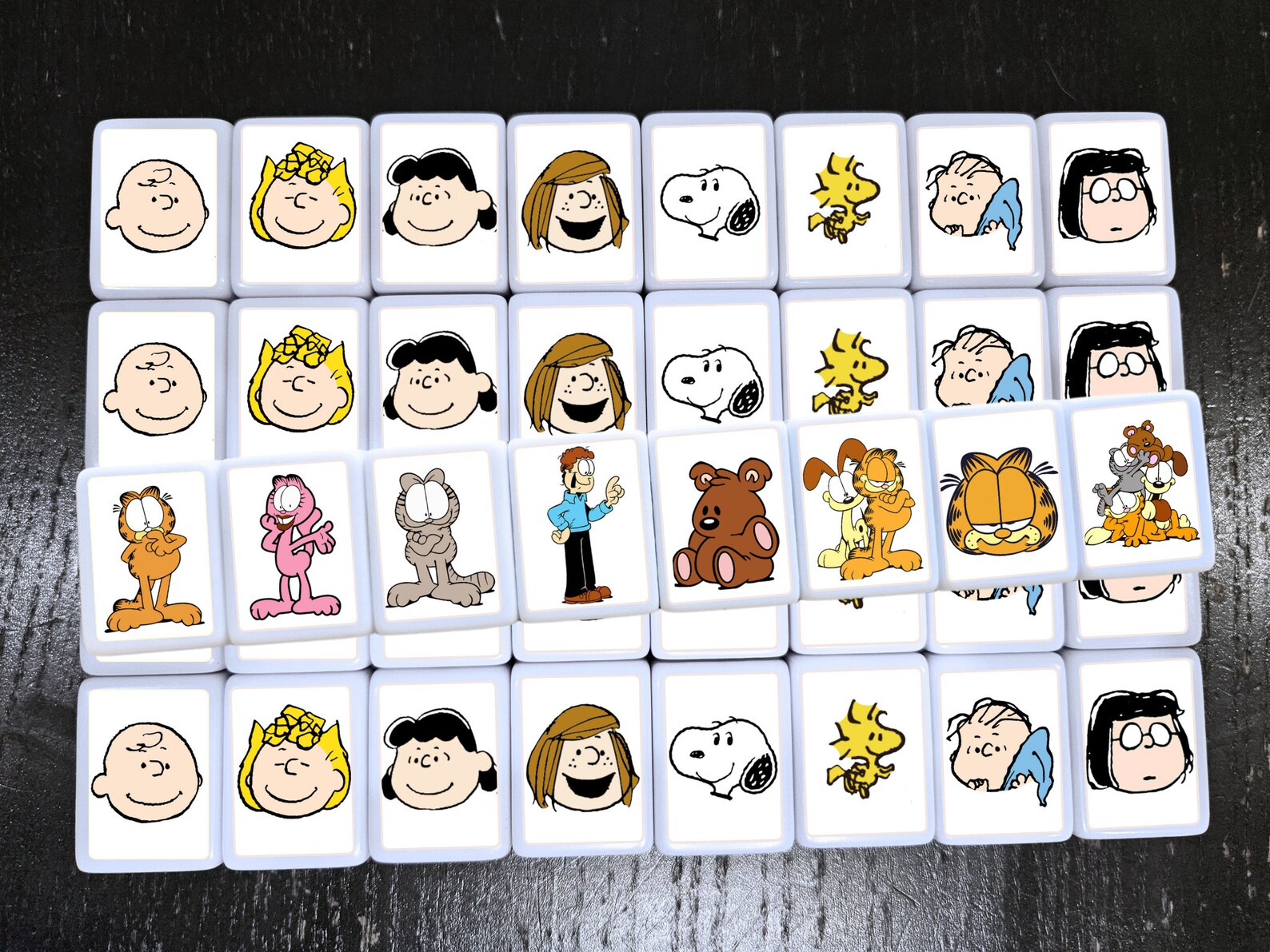 Comic Strip Mahjong Tile Game: Popular Tile Match - Etsy