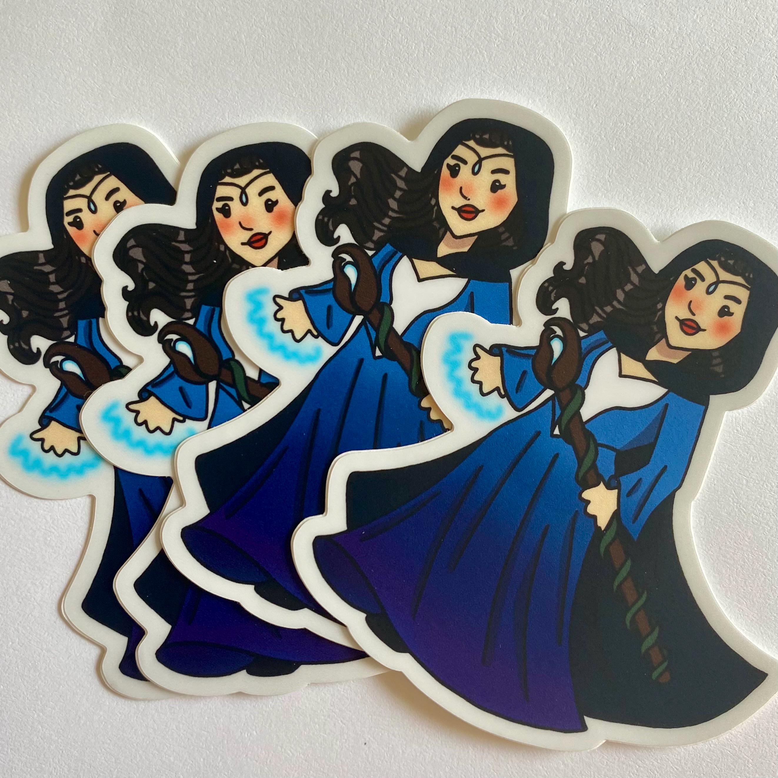Moiraine Sticker, Wheel of Time, Character Sticker, Aes Sedai, Robert ...