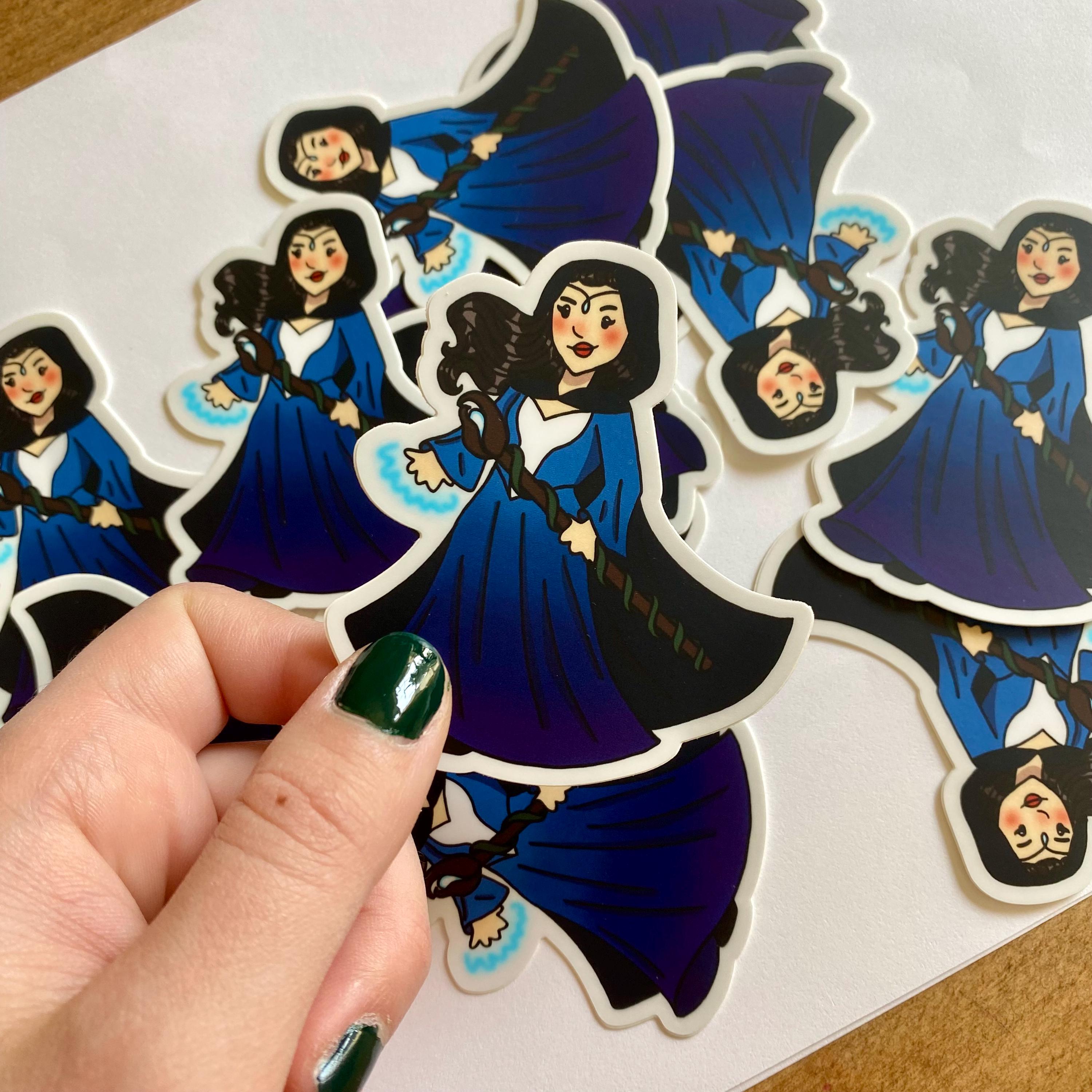 Moiraine Sticker, Wheel of Time, Character Sticker, Aes Sedai, Robert ...
