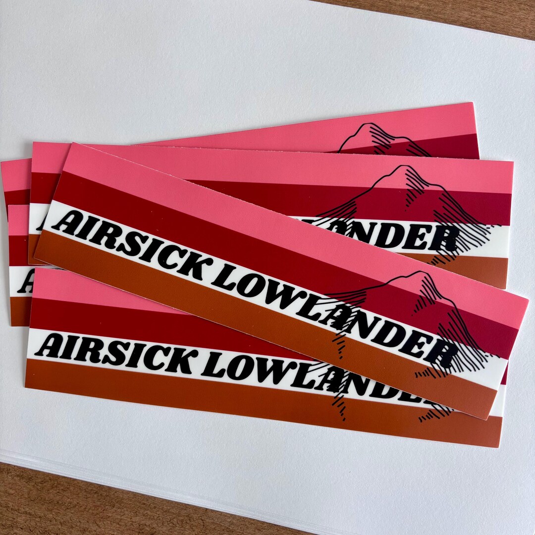 Stormlight Archive Bumper Sticker, Airsick Lowlander, Stormlight ...