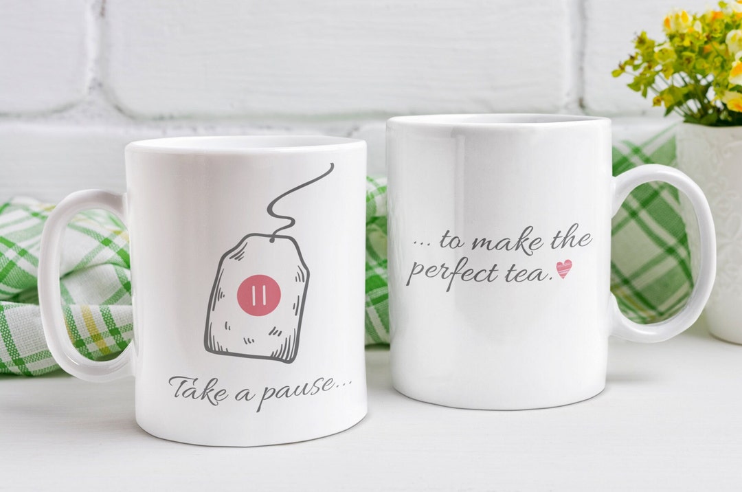 Mug for Mom Gift Take a Pause Mug Gift for Girlfriend Mug Baby Shower ...