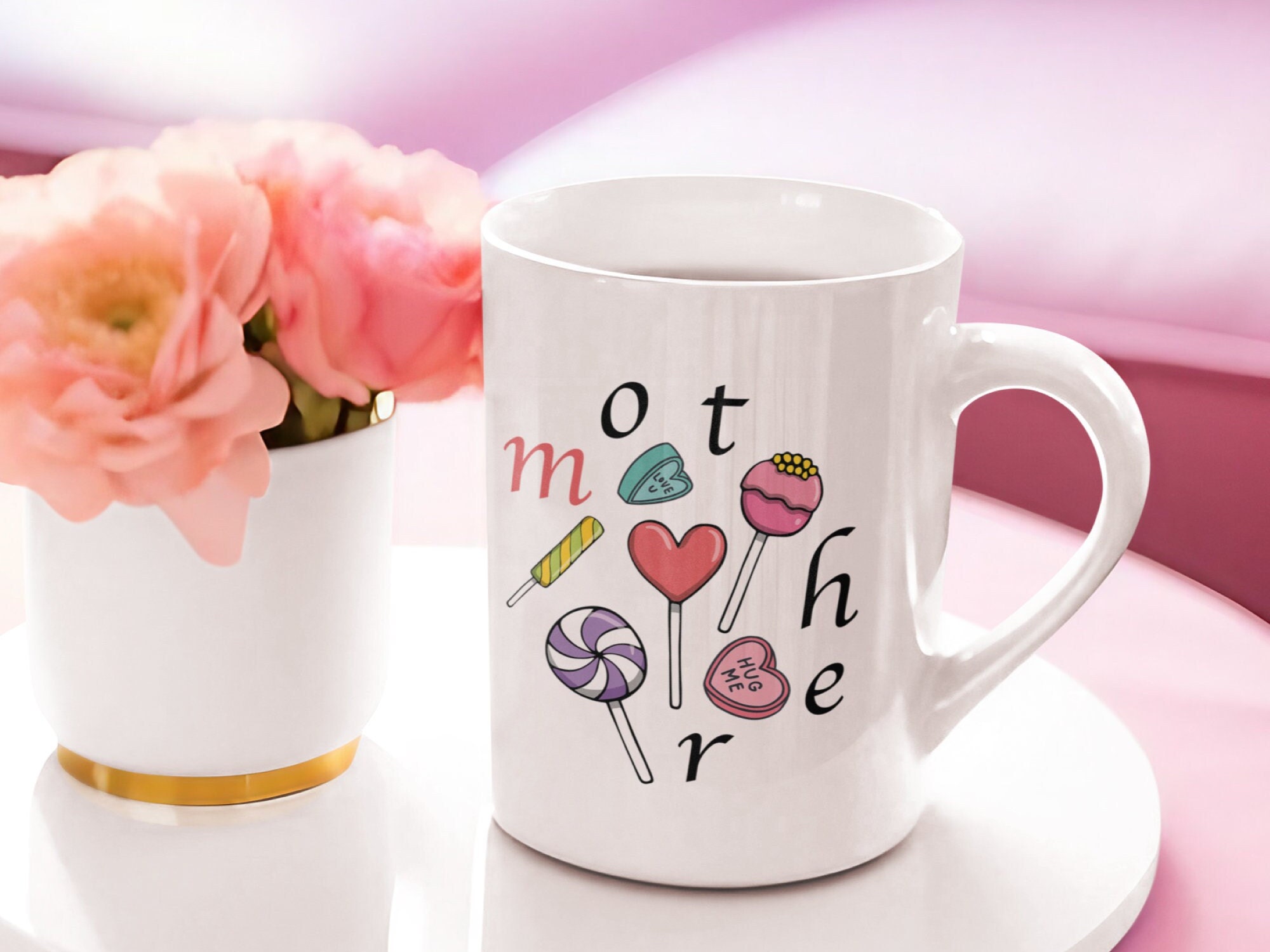 Sweet Mug for Mom Gift Mug for Mom Lovely Gift for Mom, Love You Mom ...