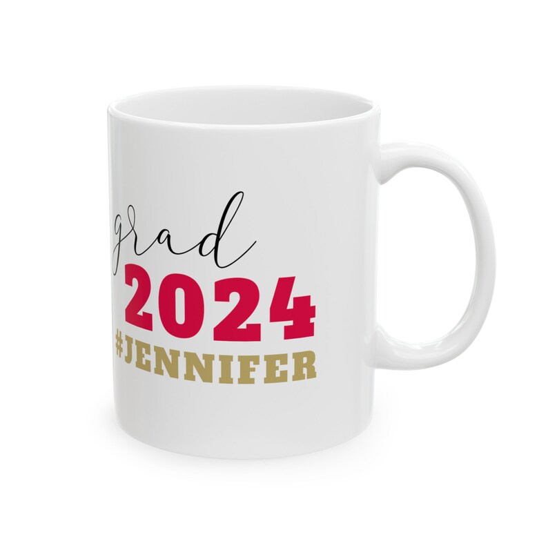 Personalized Graduation Mug, Grad 2024, Graduation's Gift for Him ...