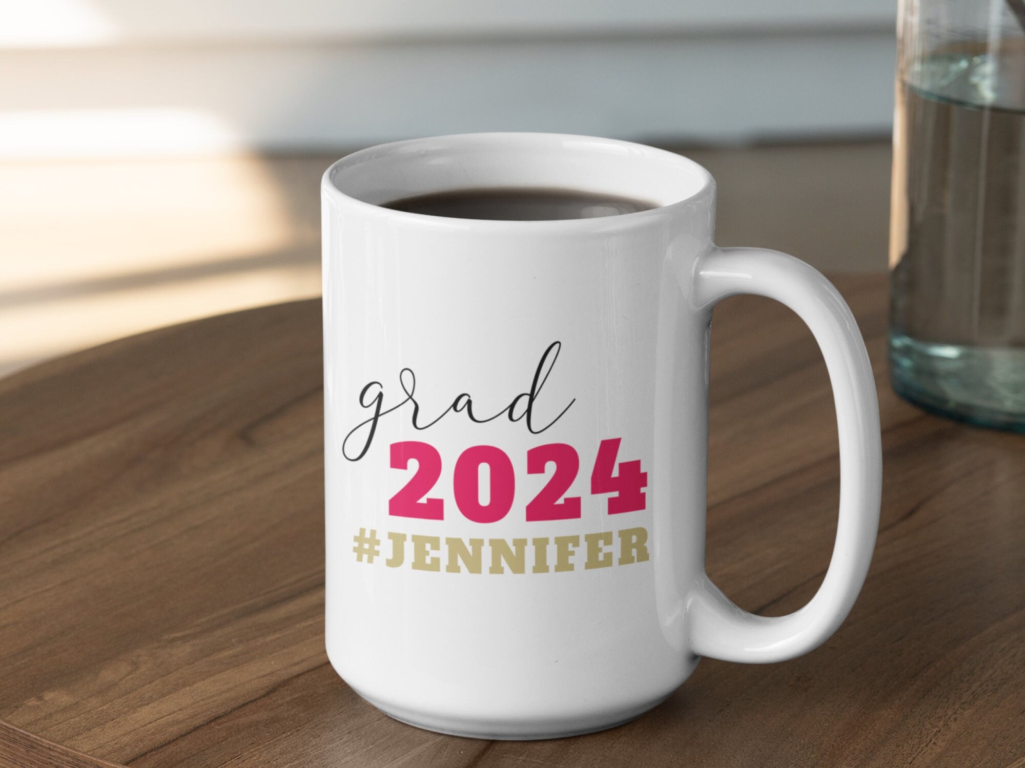Personalized Graduation Mug, Grad 2024, Graduation's Gift for Him ...