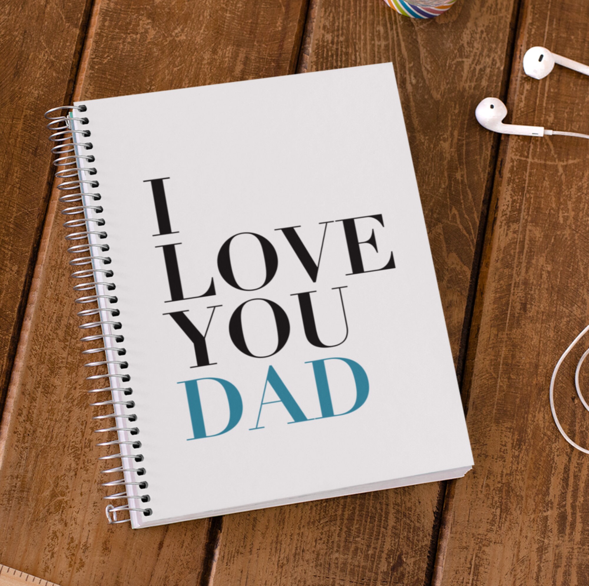 Spiral Notebook for Dad Ruled Line Notebook Dad Therapy Journal ...