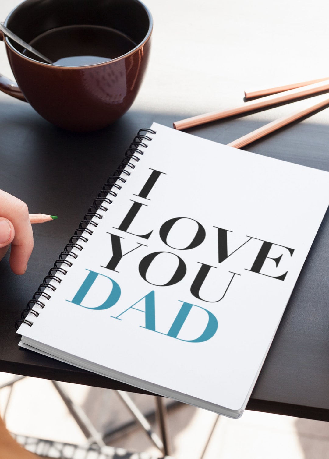 Spiral Notebook for Dad Ruled Line Notebook Dad Therapy Journal ...