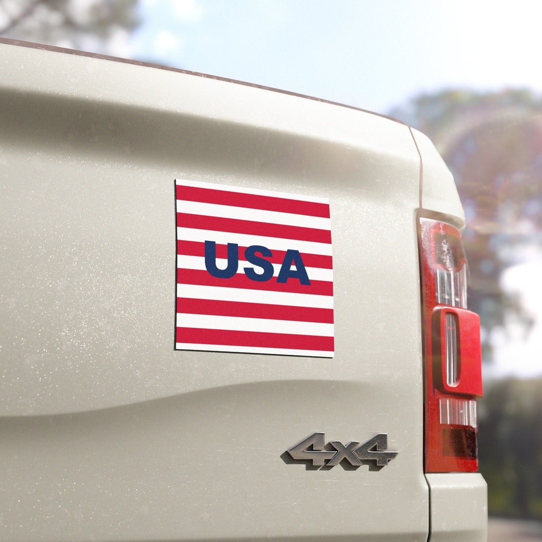 USA Flag Car Magnets American Flag Magnets Usa Magnet American Flag Car ...