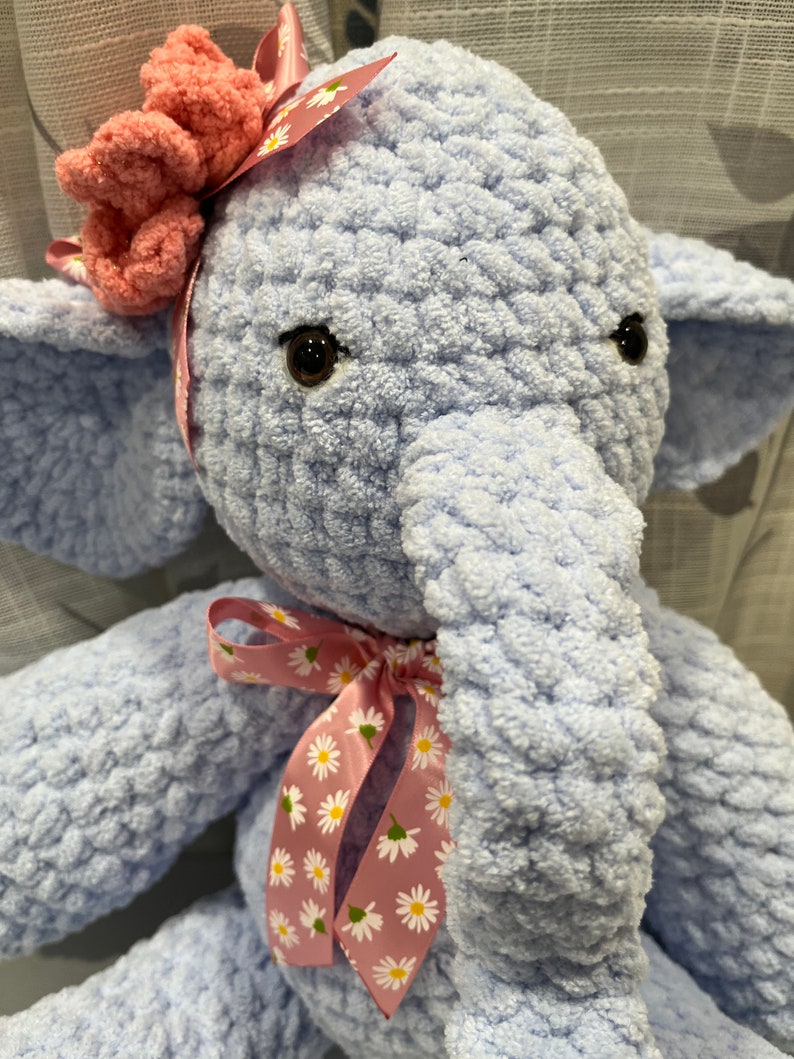 Crochet Elephant, 18-inch, Stuffed Animal, Kids Gifts - Etsy
