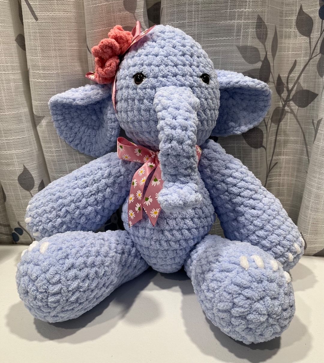 Crochet Elephant, 18-inch, Stuffed Animal, Kids Gifts - Etsy