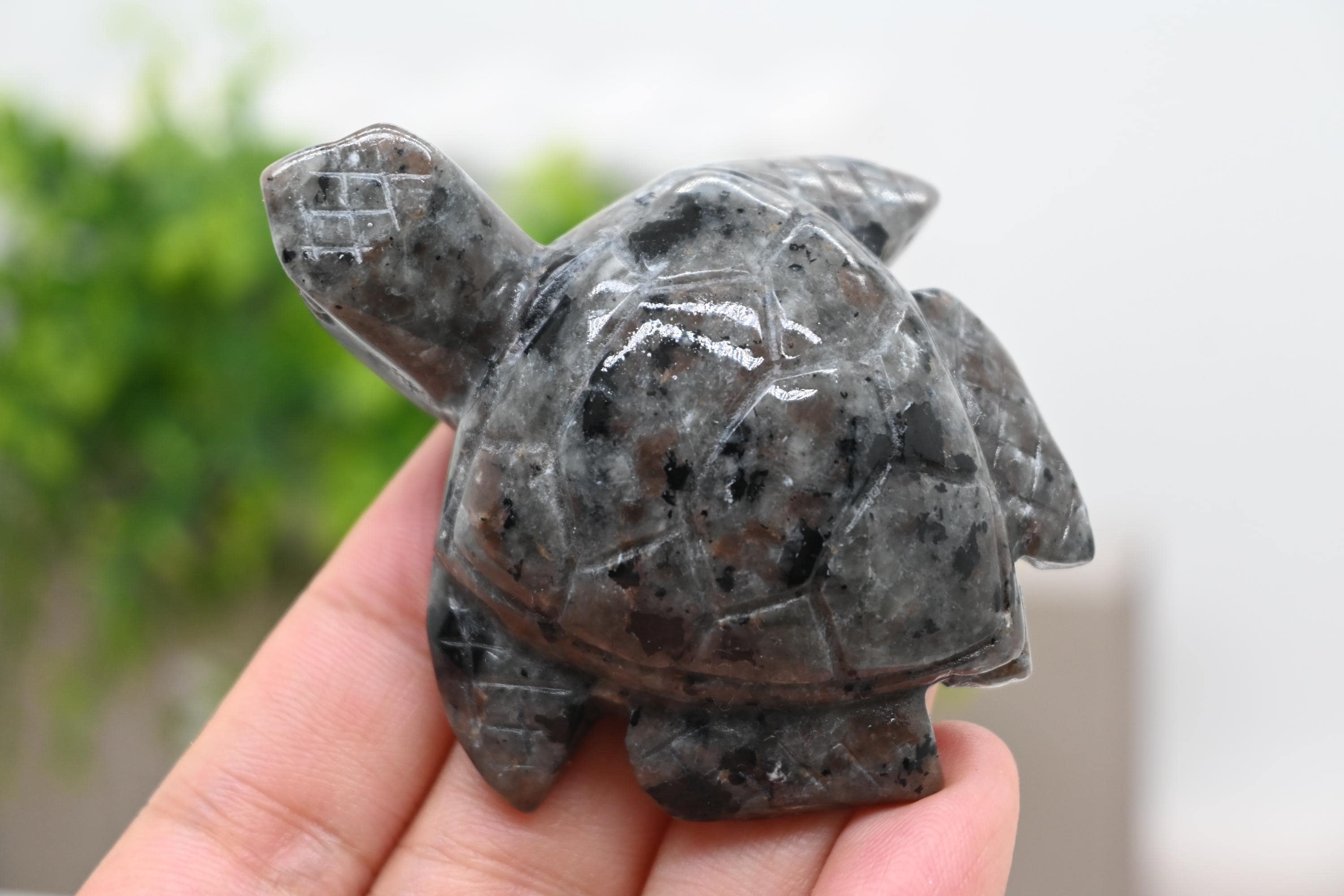 2'' Yooperlite Sea Turtle,natural Quartz Crystal Turtle,crystal Turtle ...