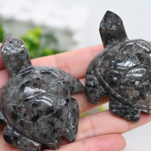 2'' Yooperlite Sea Turtle,natural Quartz Crystal Turtle,crystal Turtle ...