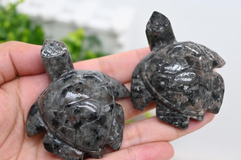 2'' Yooperlite Sea Turtle,natural Quartz Crystal Turtle,crystal Turtle ...