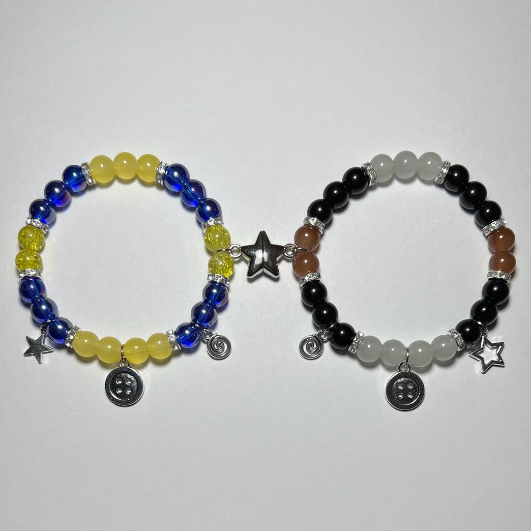 Coraline & Wybie Matching Charm Bracelets - Etsy