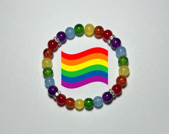 Pride Flag Bracelets - Etsy