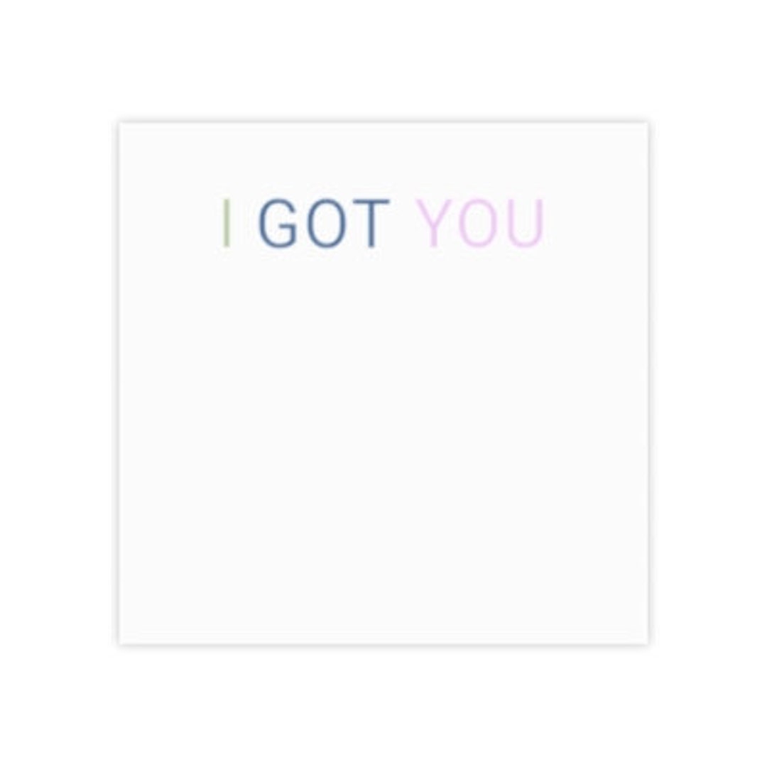 I Got You Post-it Note, Notes, Post-it - Etsy