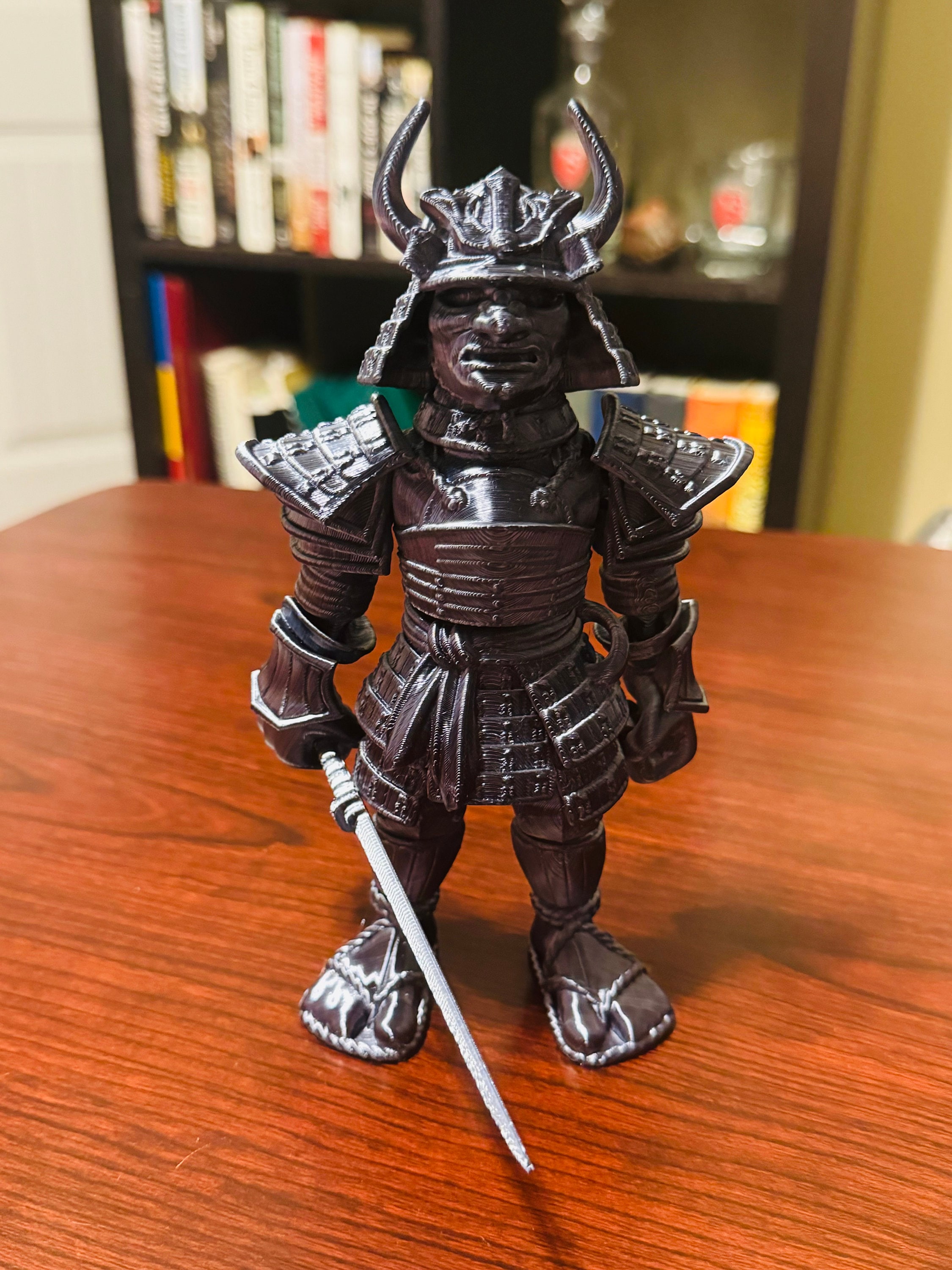 Flexi Factory Samurai Articulating Model Poseable 3D Printed Figure - Etsy