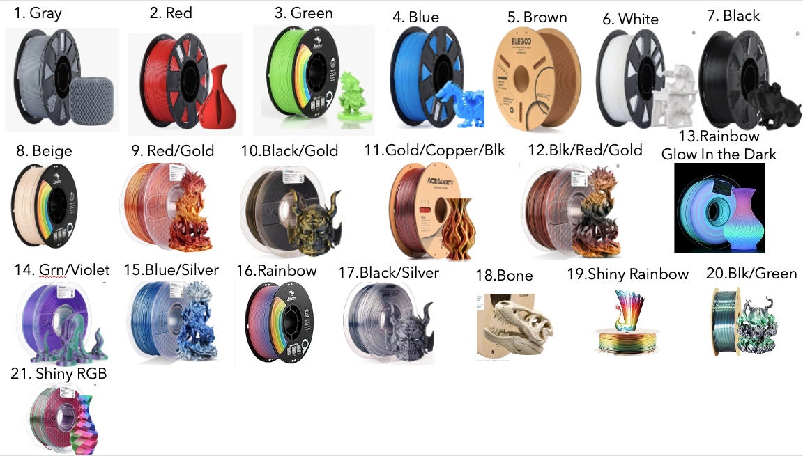 Flexi Factory Articulating Alien Sculpture 3D Printed Extraterrestrial ...