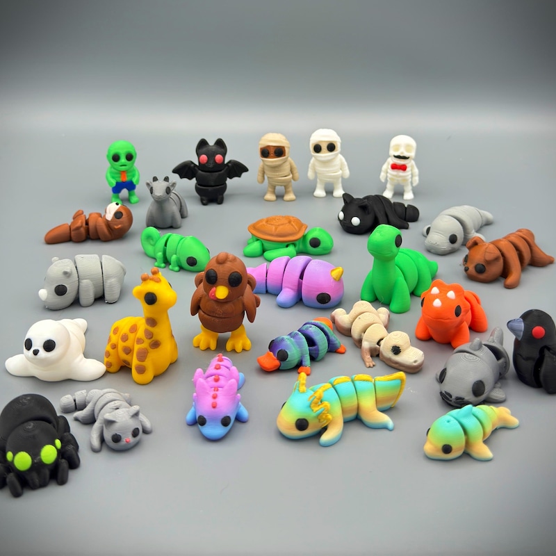 3d Printed Animals - Etsy