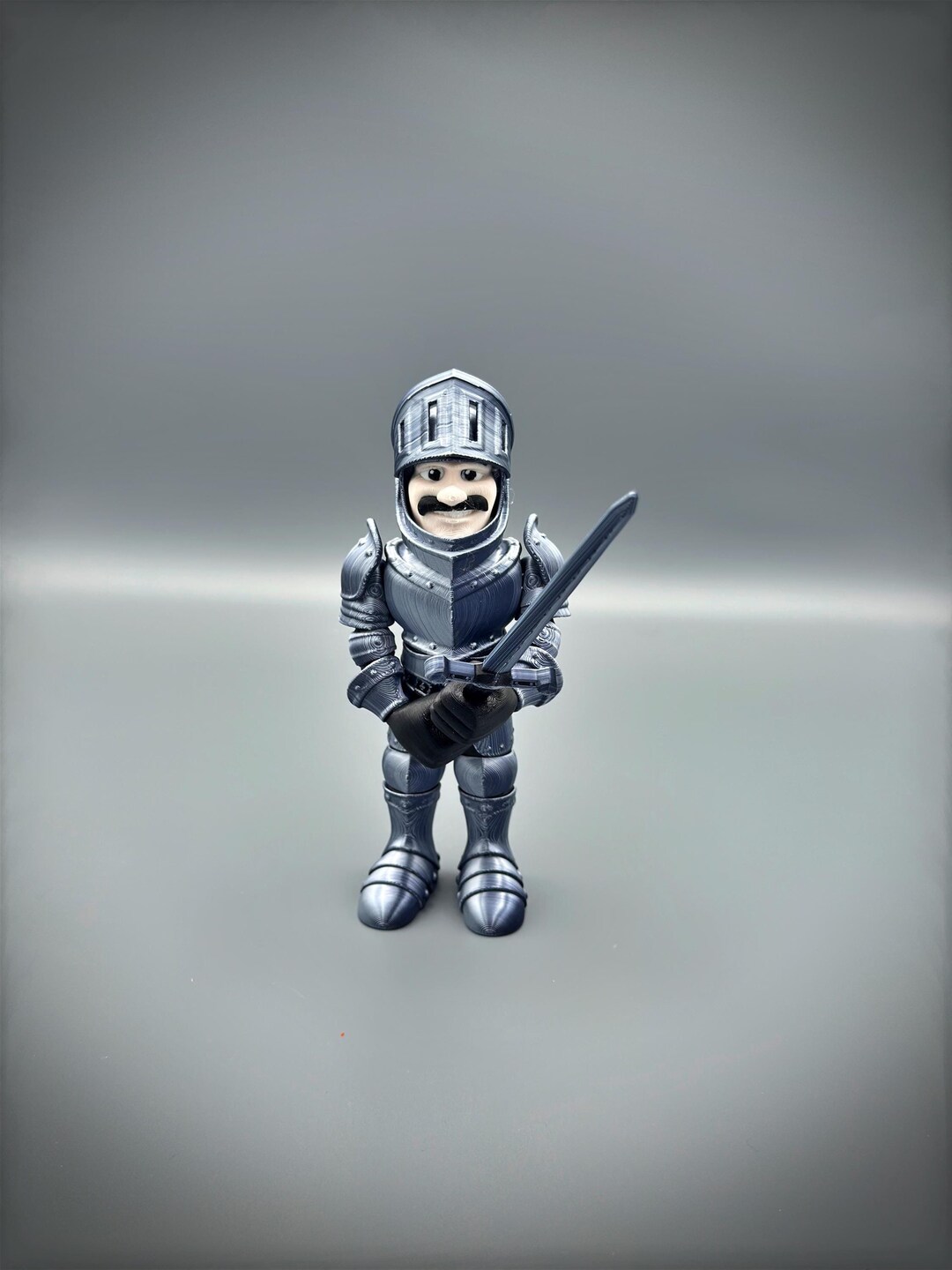 3D Printed Knight - Design by Flexi Factory - 3D Printed Medieval ...