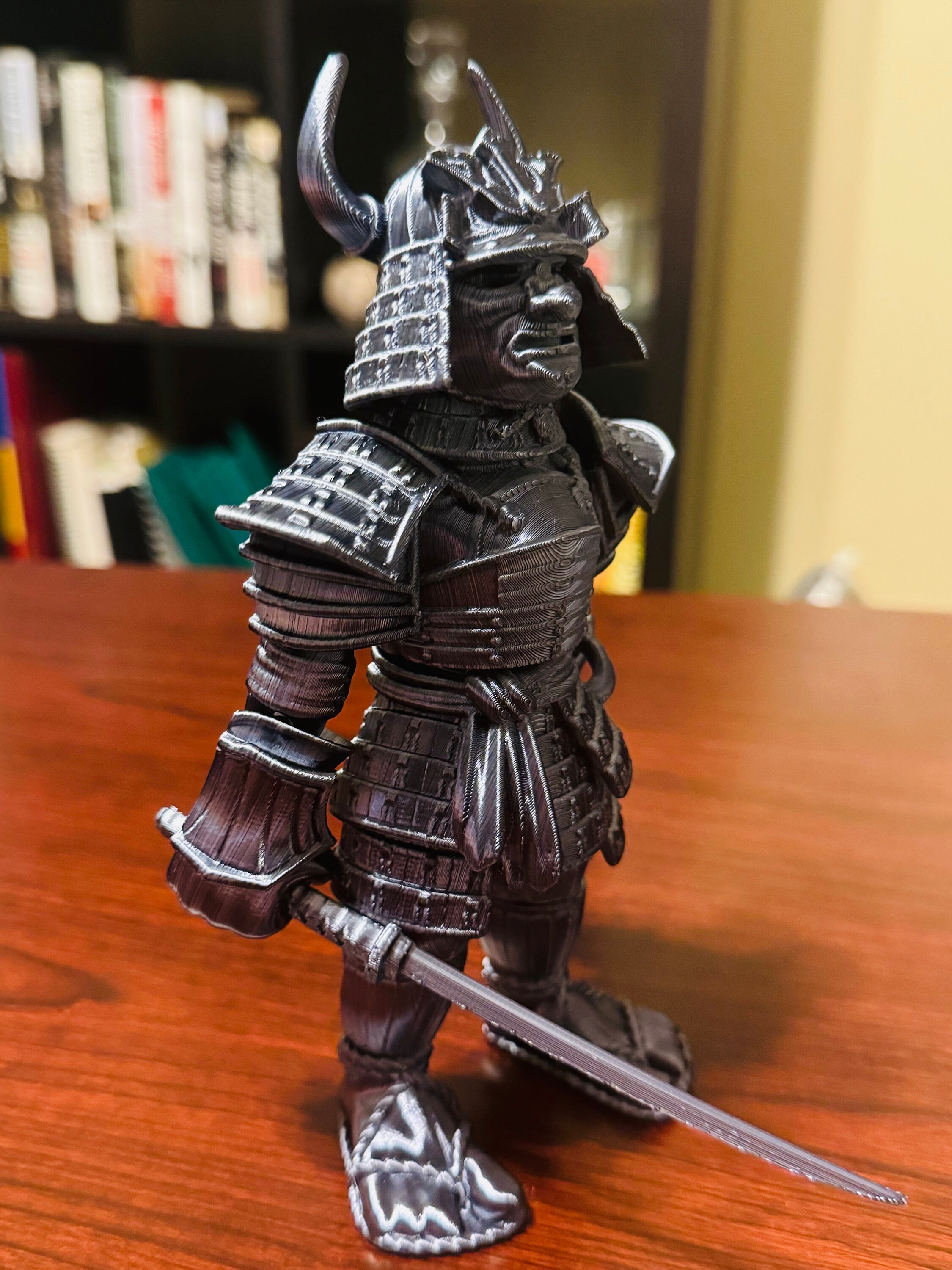 Flexi Factory Samurai Articulating Model Poseable 3D Printed Figure - Etsy