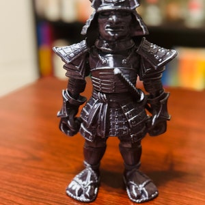 Flexi Factory Samurai Articulating Model - Poseable 3D Printed Figure ...