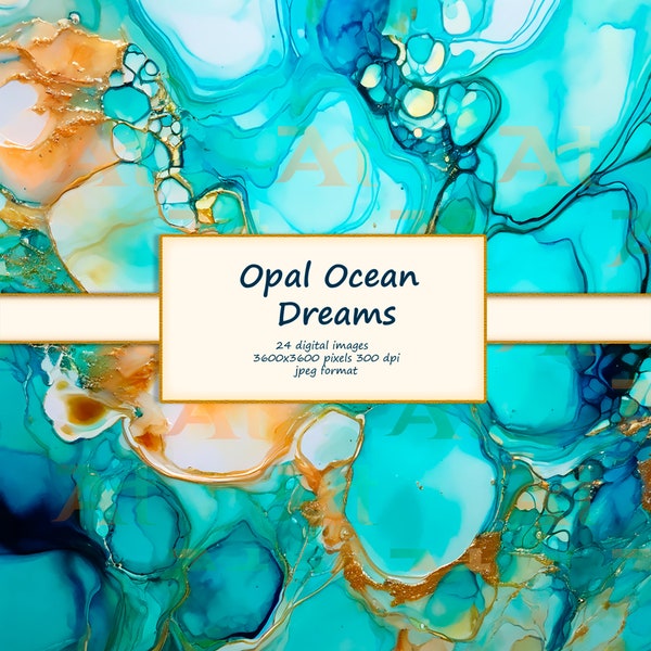 Ocean Opal - Etsy