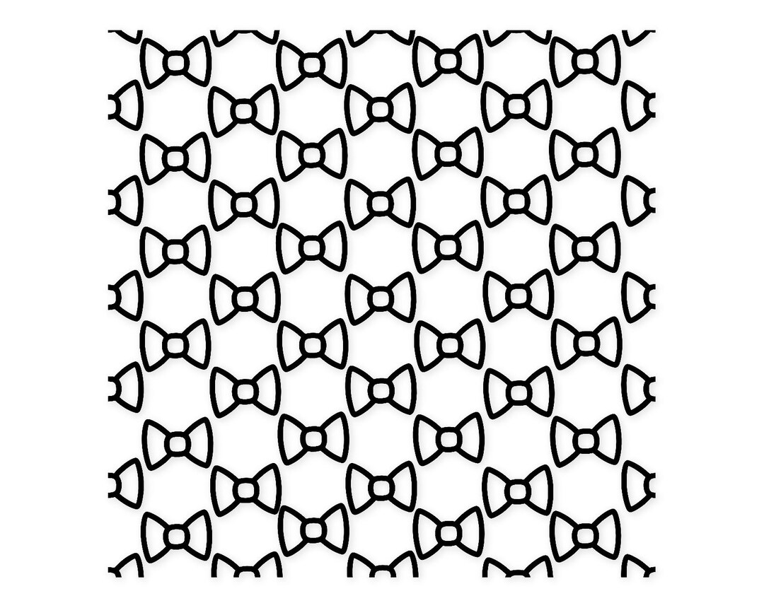 Bow Pattern Svg Png: Bold Design for Crafting Projects - Etsy