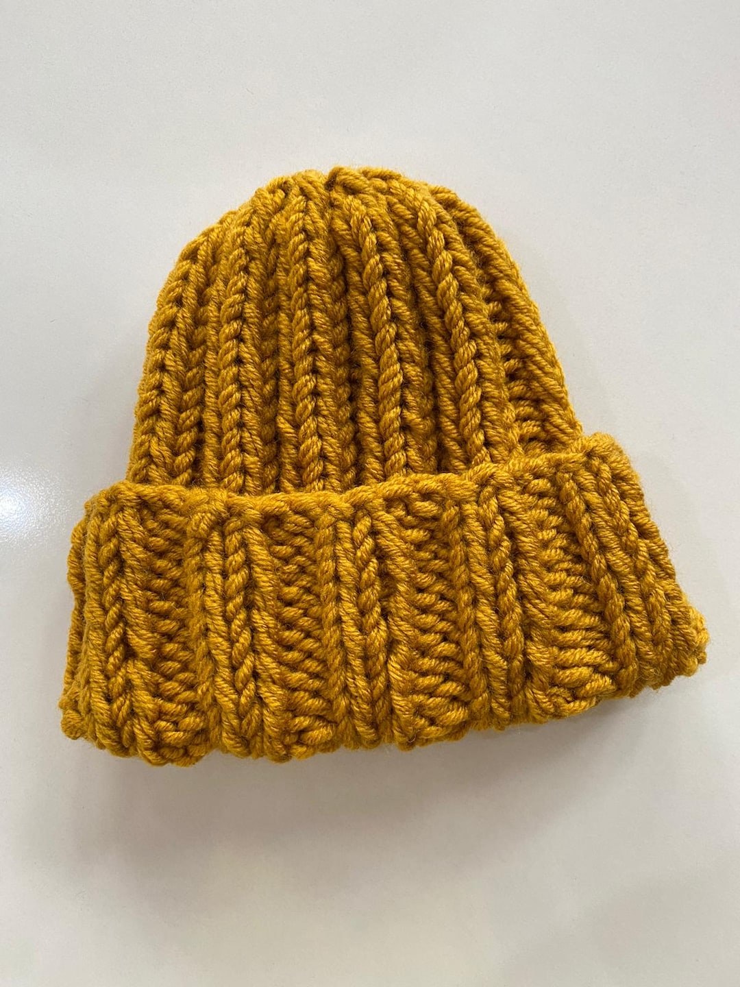 Mustard Yellow Crochet Beanie Woman & Man Beanie Handmade - Etsy