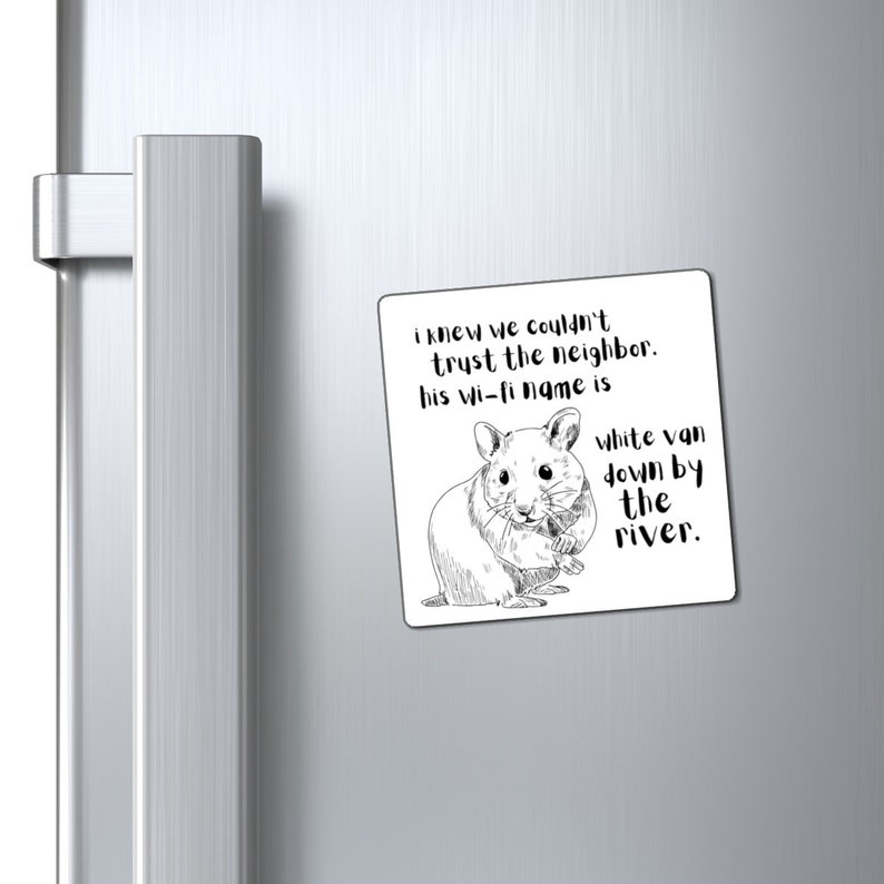 Wifi Mouse Magnet, Funny Magnet, Gag Gifts, Meme Magnet, Best Friend ...