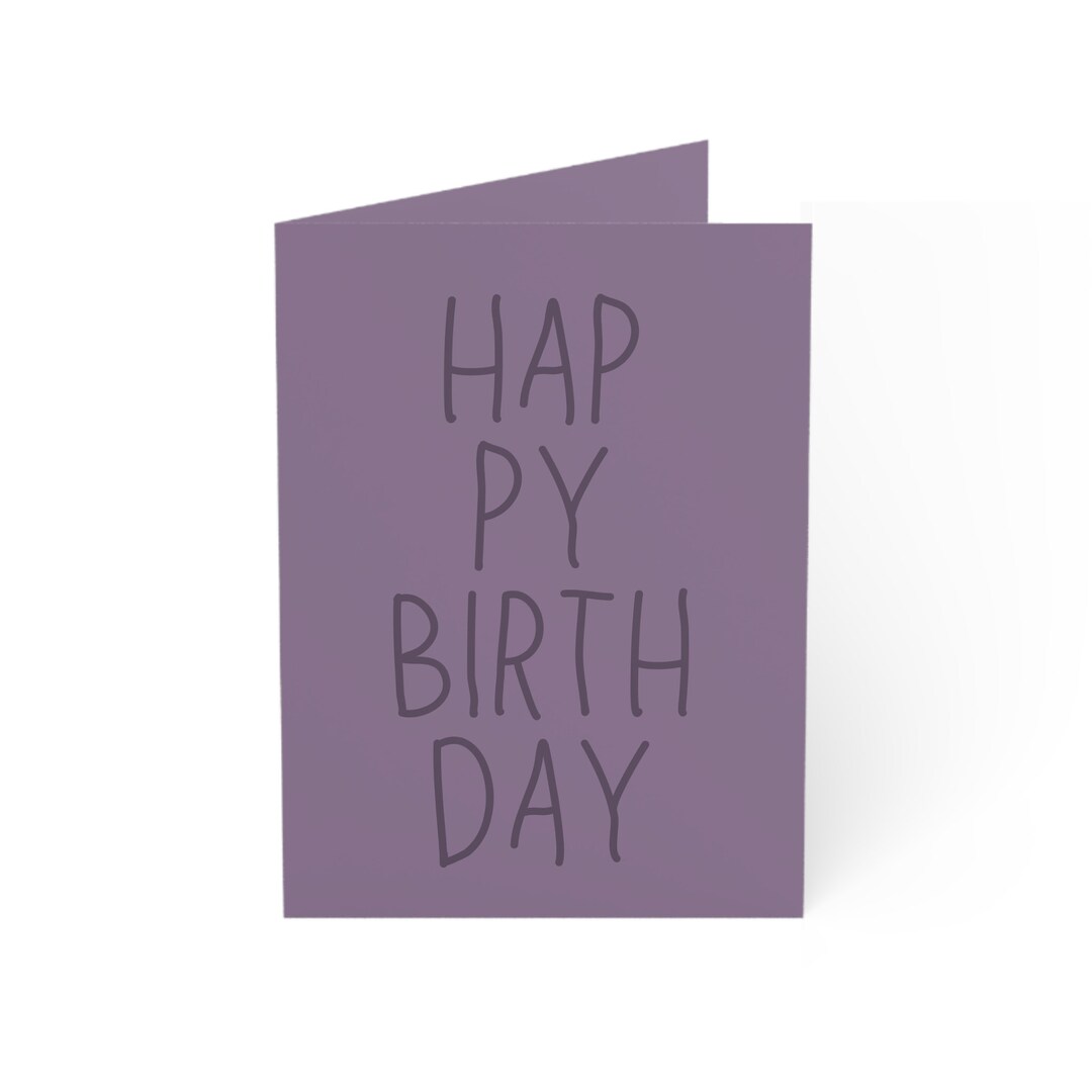 Happy Birthday Hoe Bag Card, Funny Card, Friend Birthday, Funny ...