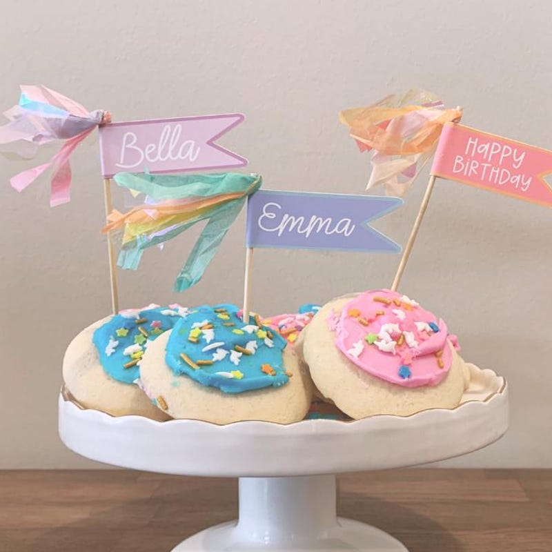Cute Cupcake Topper - Etsy