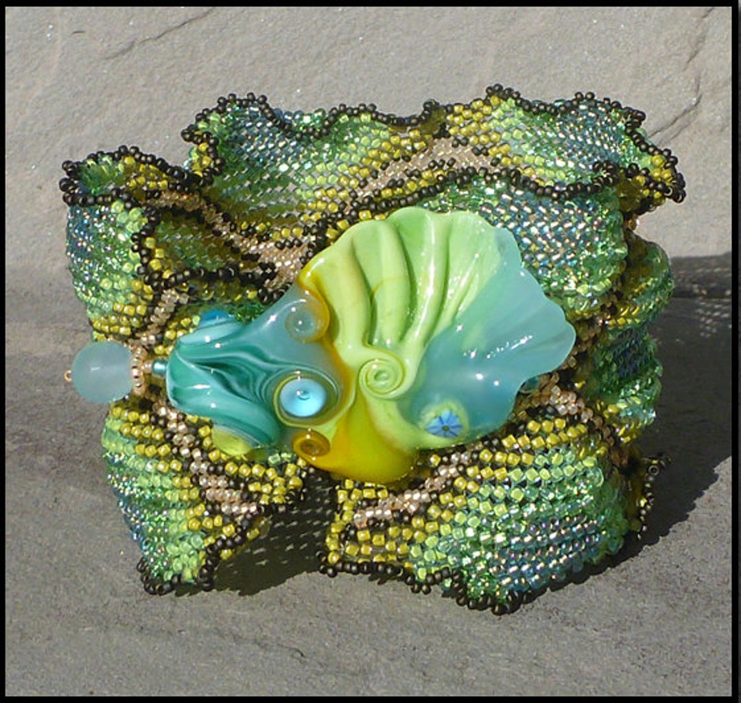 Double-wide Ndebele Ruffle Bracelet Instructions - Etsy