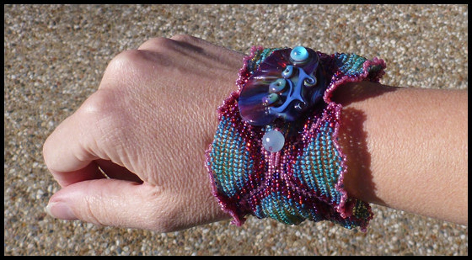Double-wide Ndebele Ruffle Bracelet Instructions - Etsy
