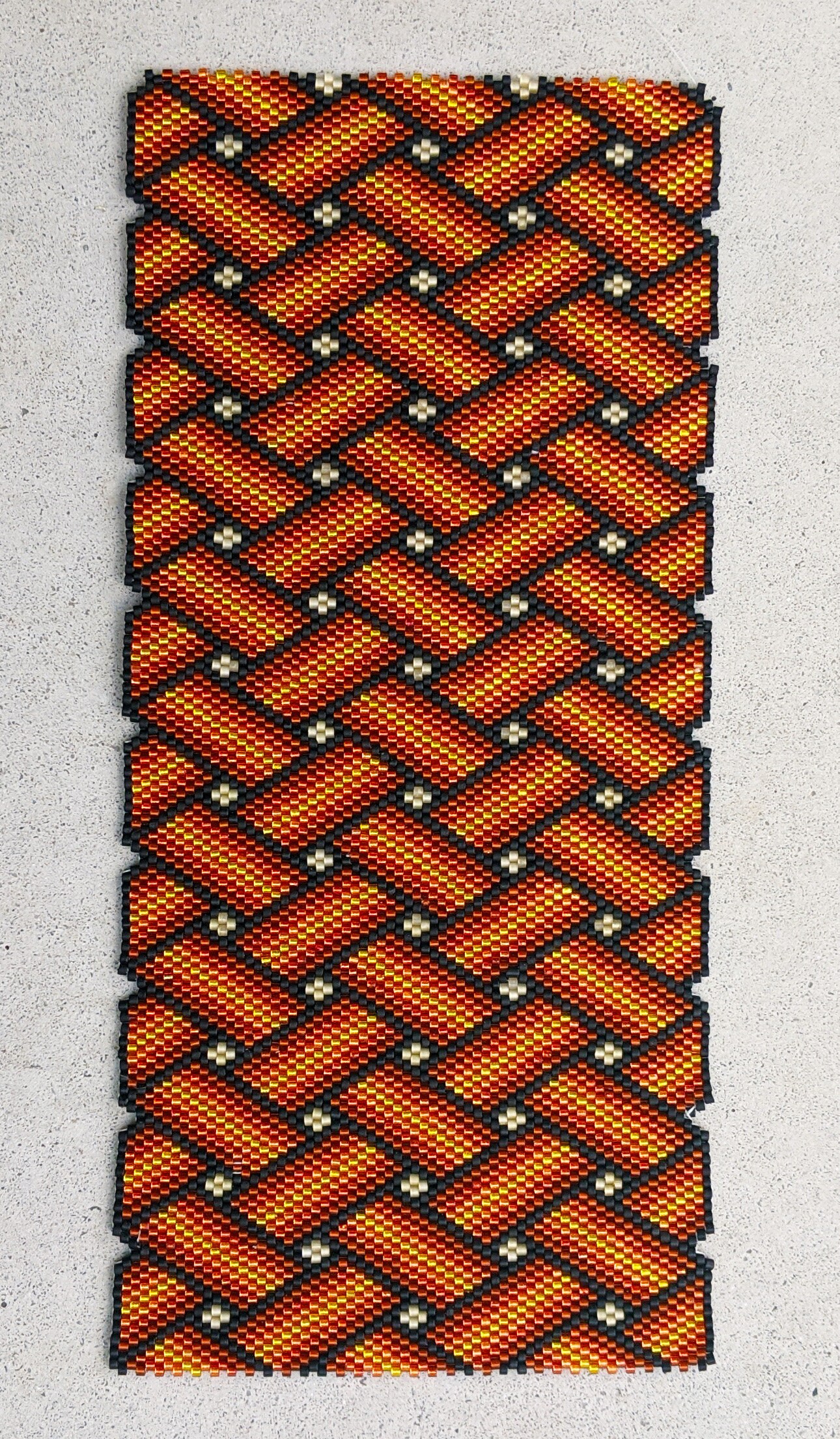Fireweave Bracelet Pattern - Etsy