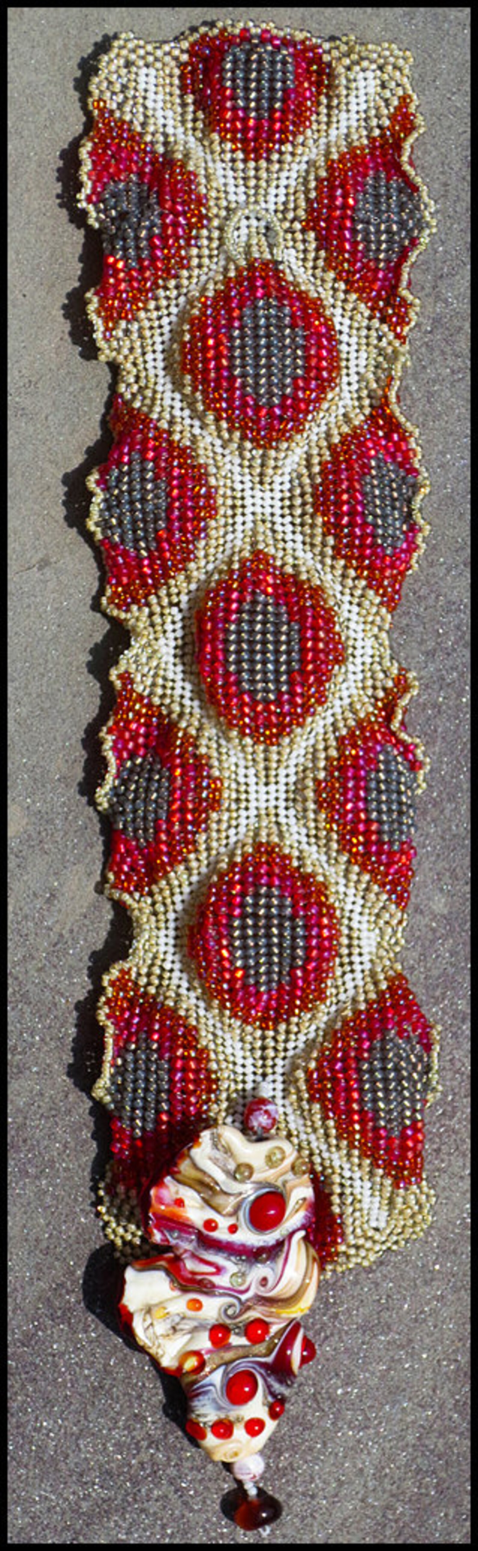 Double-wide Ndebele Ruffle Bracelet Instructions - Etsy