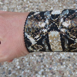 Gaboon Viper Bracelet Pattern | Etsy