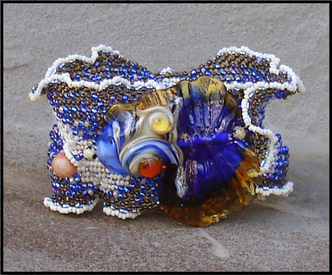 Single-wide Ndebele Ruffle Bracelet Instructions - Etsy