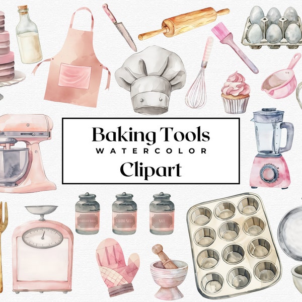 Baking Clipart - Etsy