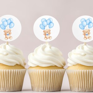 48 Teddy Bear Watercolor Clipart - Teddy Bear With Blue Balloon - Teddy ...