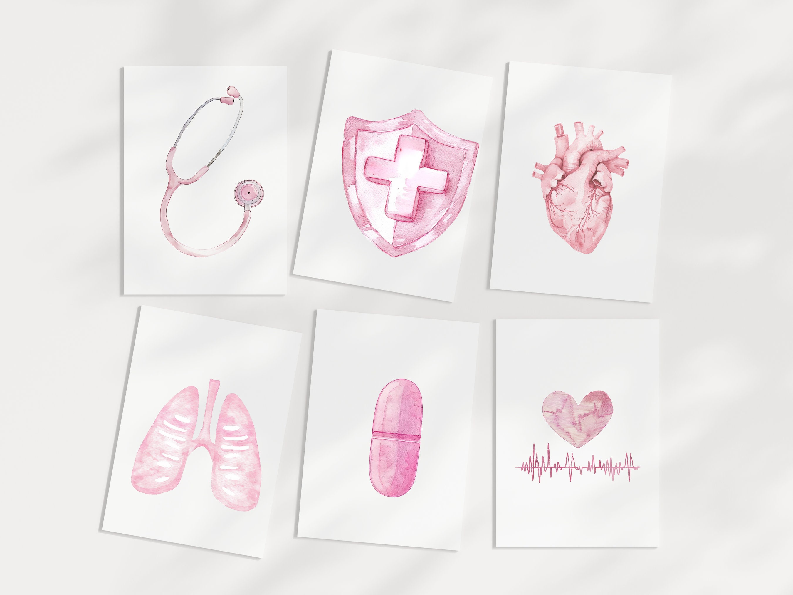 Watercolor Medical Clipart | Doctor Clipart | Nurse Clipart | Medicine ...