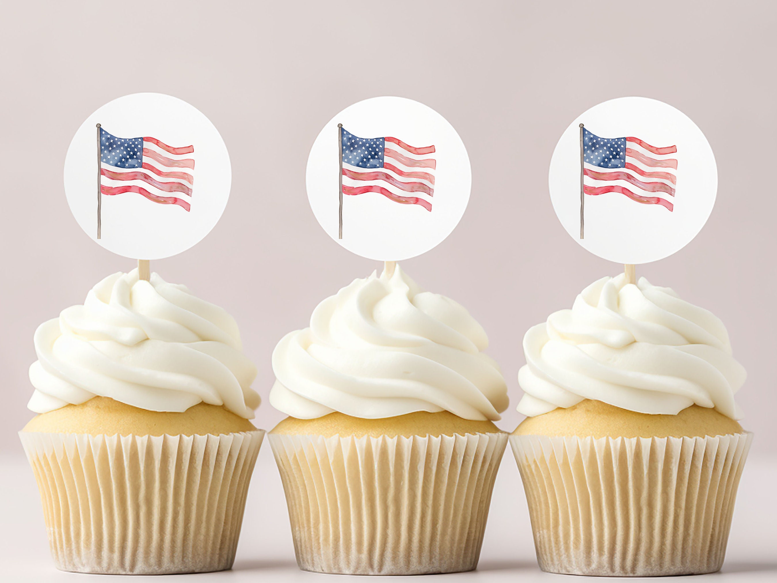 Watercolor 4th of July Clipart, USA Independence Day Clipart, 1776 PNG ...