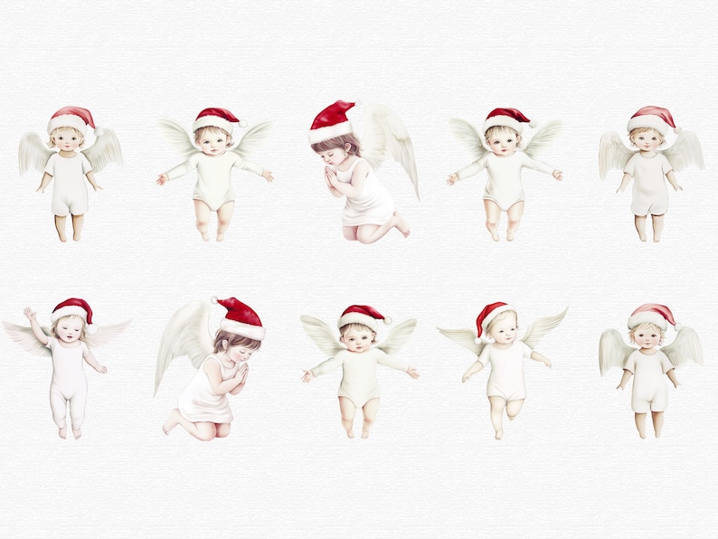 10 Christmas Angel Clipart, Angel PNG, Christmas Clip Art, Angel ...